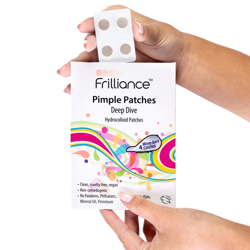 Deep Dive Pimple Patches | 4 Micro Dart Circles – Frilliance