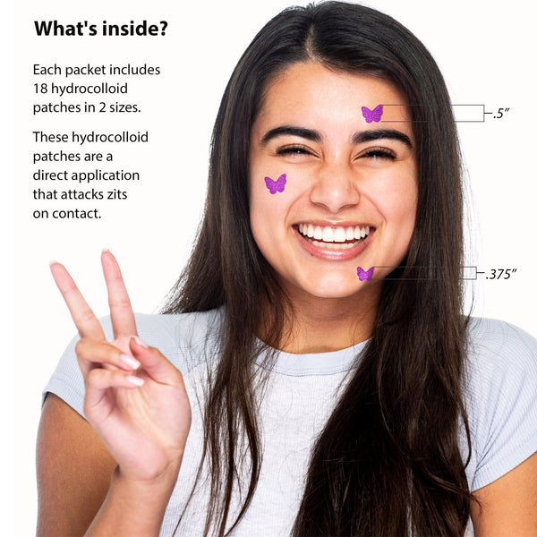 Zap Zits with Frilliance Pimple Patches